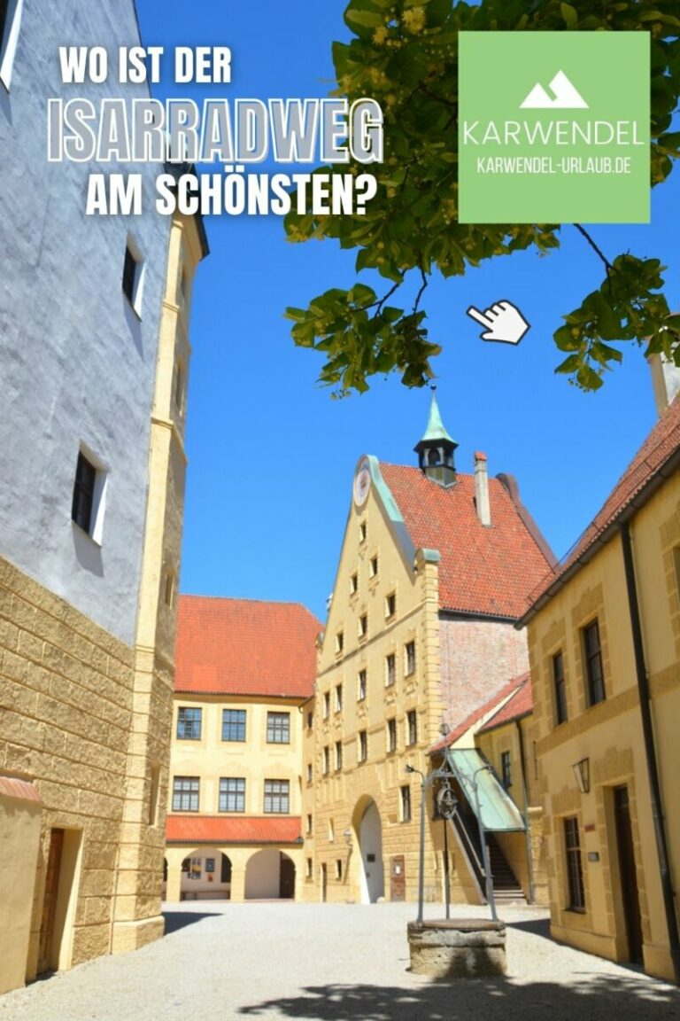 ISARRADWEG ⭐ 5 Etappen vom Karwendel bis zur Mündung